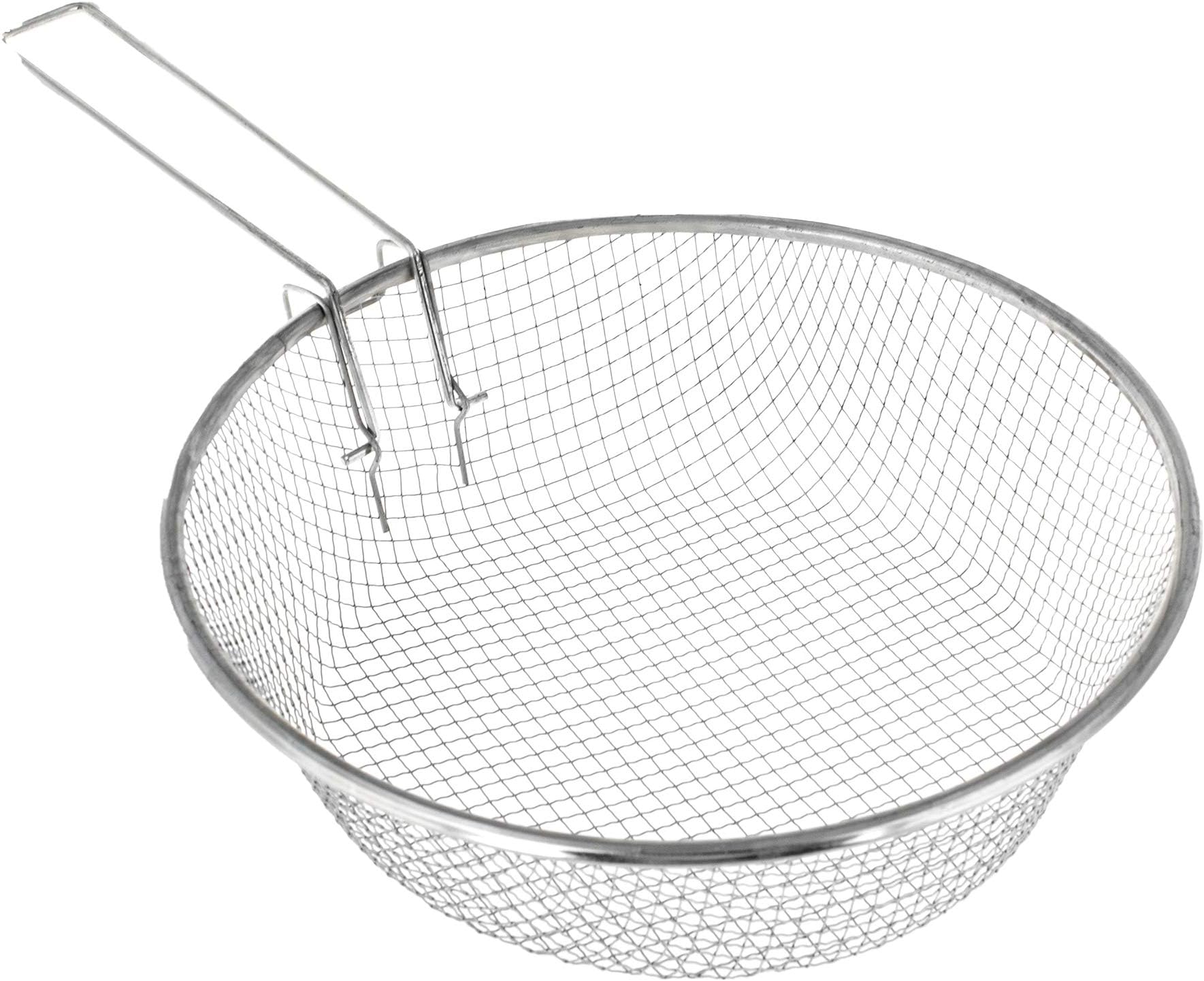 Amazon.com: Metal Deep Fry Basket Strainer - 9 Inch - Stainless Steel ...