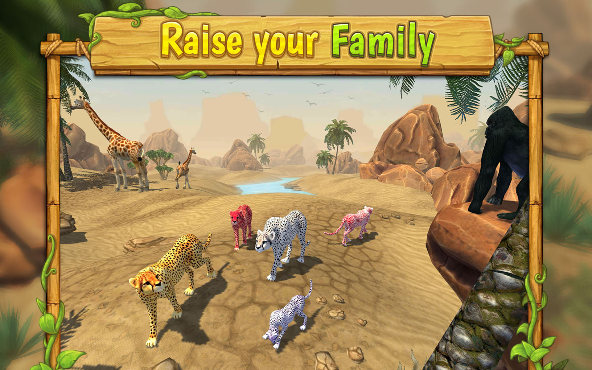 Cheetah Family Sim - App on Amazon Appstore