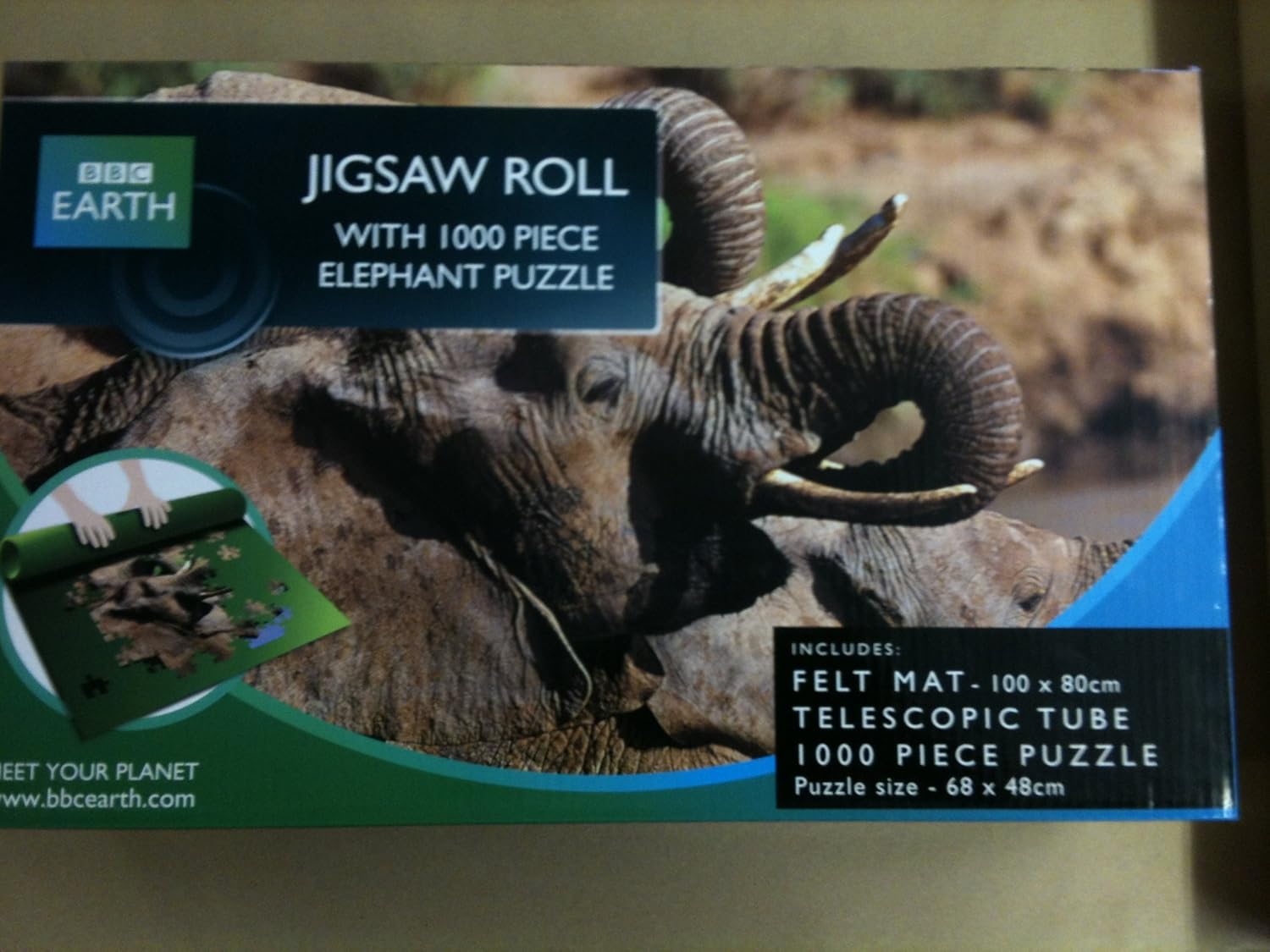 Grafix BBC Earth Jigsaw Roll With 1000 Piece Puzzle : Amazon.co.uk: Outlet