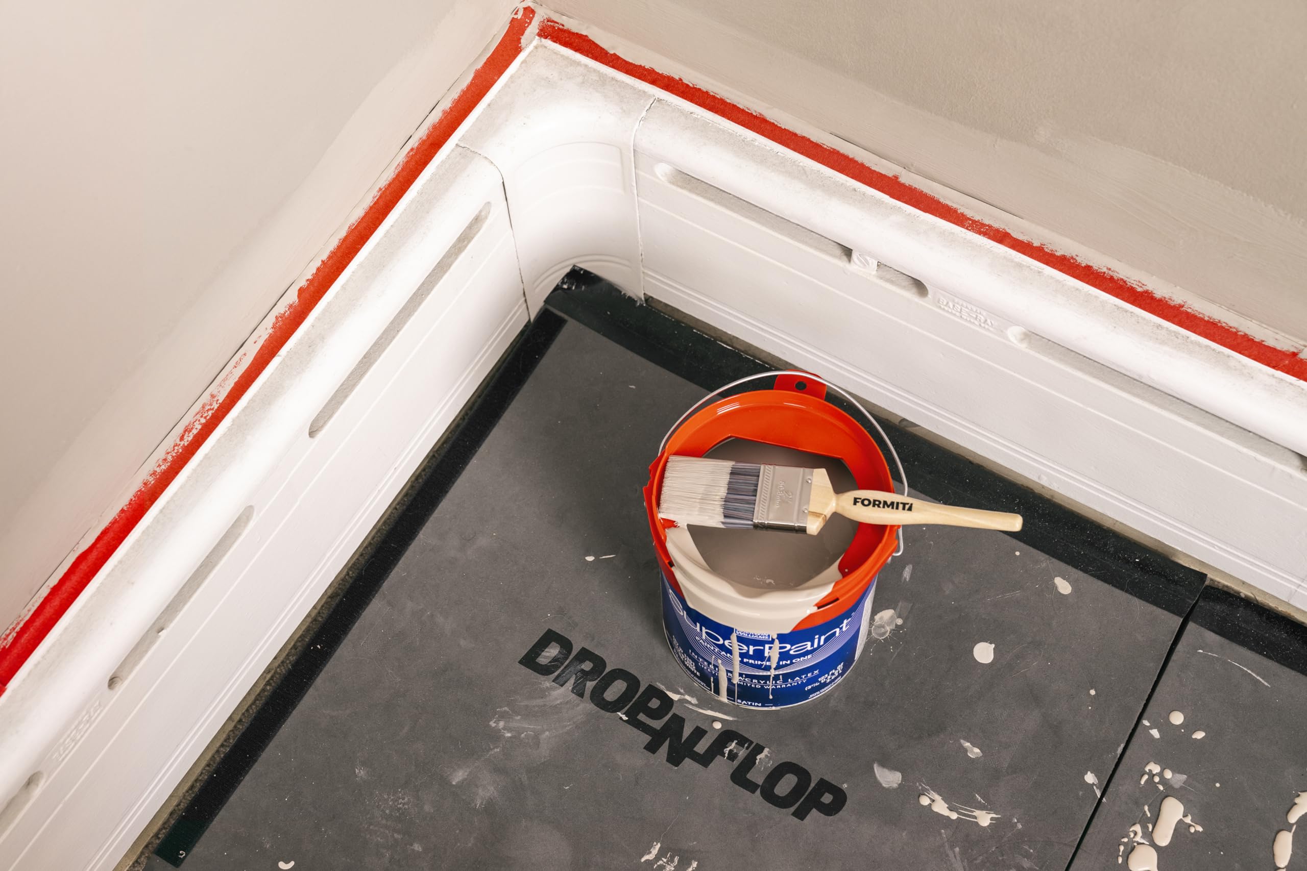 Formit Drop-N-Flop Drop Cloth for Painting Alternative - Cushioned ...