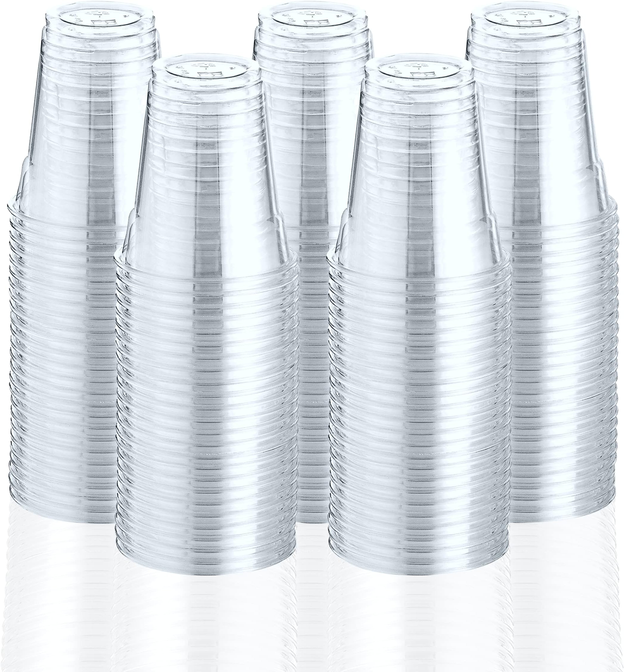 Amazon.com: 100 Dental Cups - Premium Plastic Dental Cups - Plastic ...