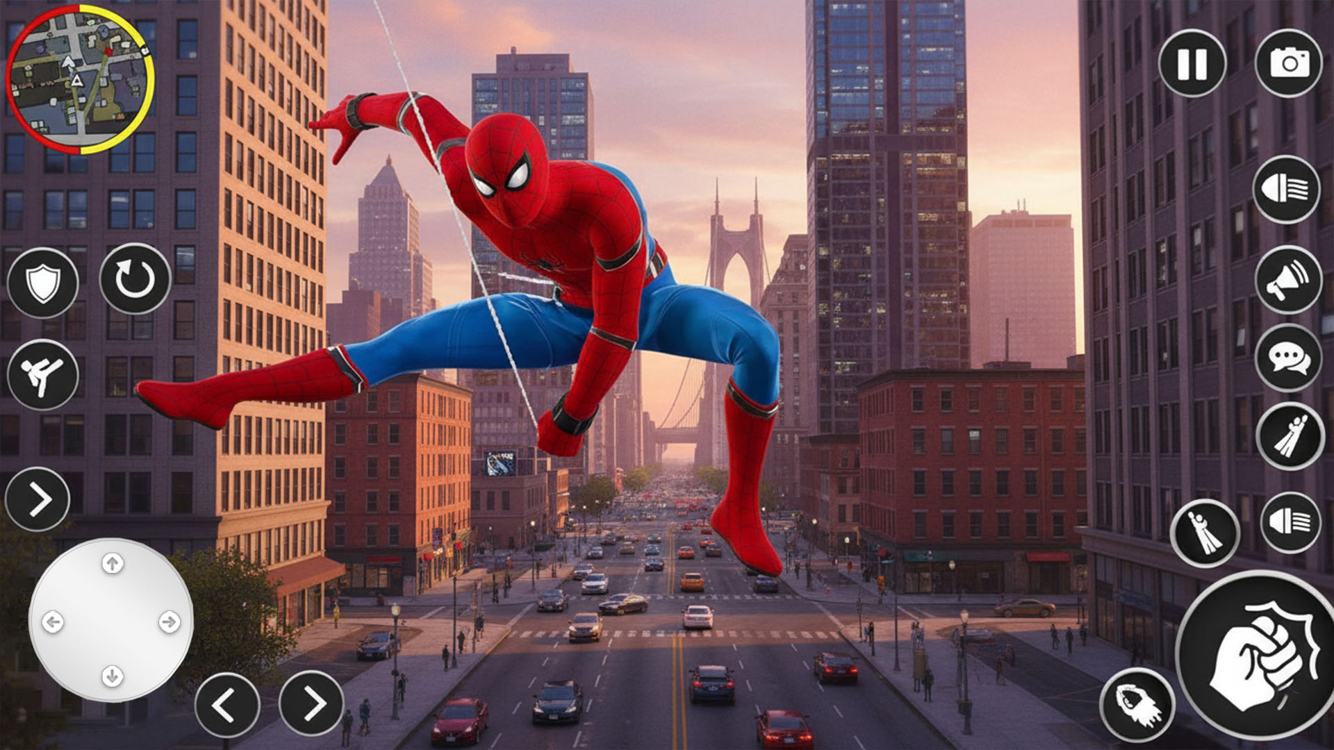 Rope Hero Game : Flying Spider Fighter Action Games 25 - Aplicativo na ...