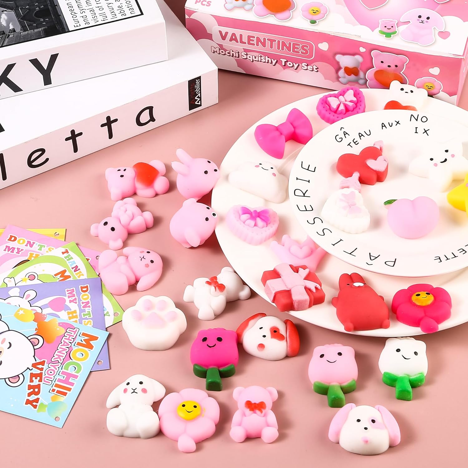 Paquete de 30 regalos para el día de San Valentín para niños, Mochi ...