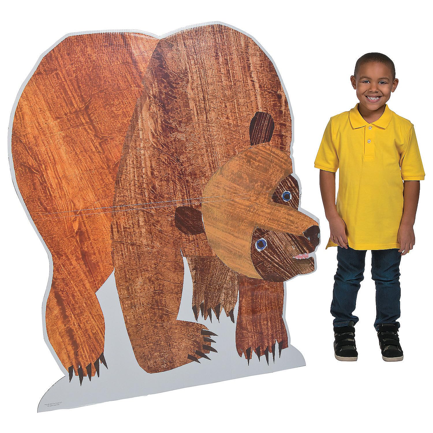 Amazon.com: Brown Bear Life-Size Cardboard Stand Up - Party Decor ...