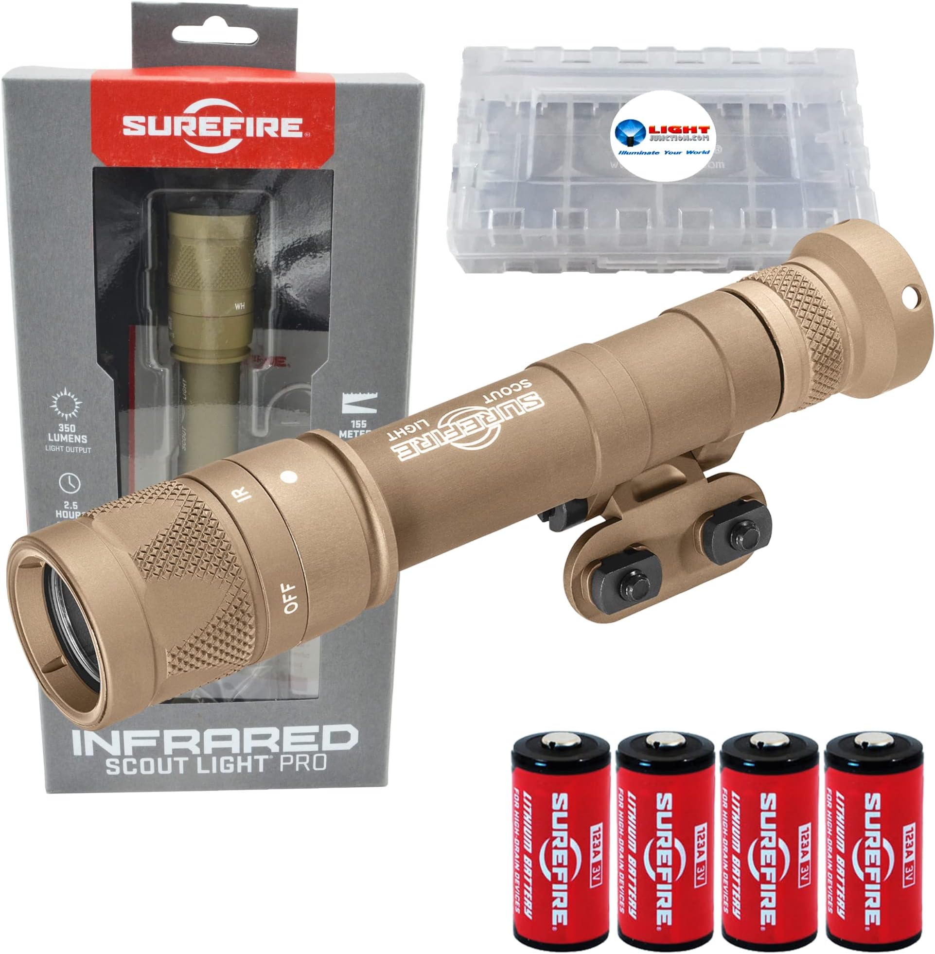 Amazon.com: Lumintrail Sure Fire Infrared Scoutlight Pro Tactical Light ...