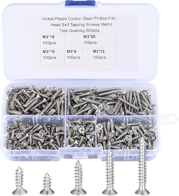 Amazon.co.uk: m3 self tapping screws