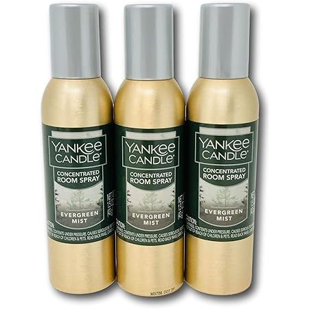 Amazon.com: Yankee Candle Concentrated Room Spray 3-PACK (Clean Cotton ...