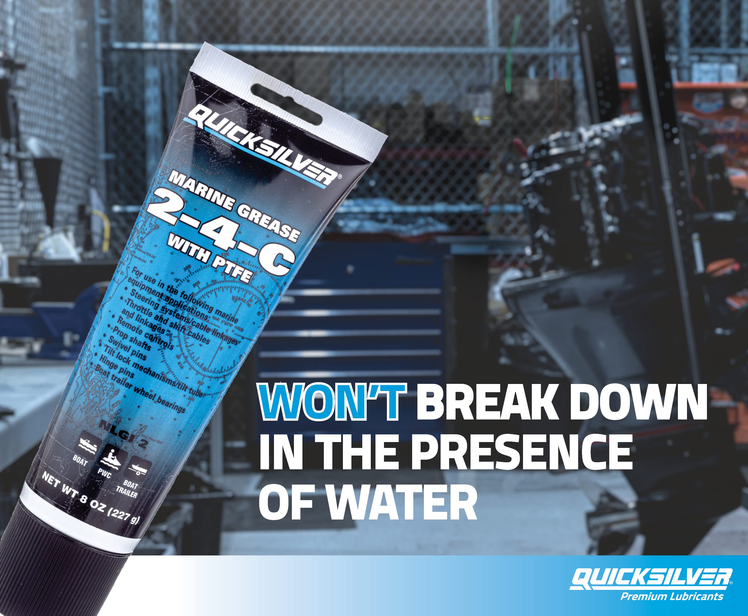 Snapklik.com : Quicksilver 802859Q1 2-4-C Marine Grease