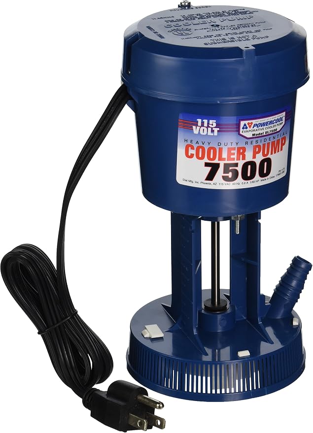 Dial Manufacturing 1175 7500CFM UL Standard Pump - Portable Power Water ...