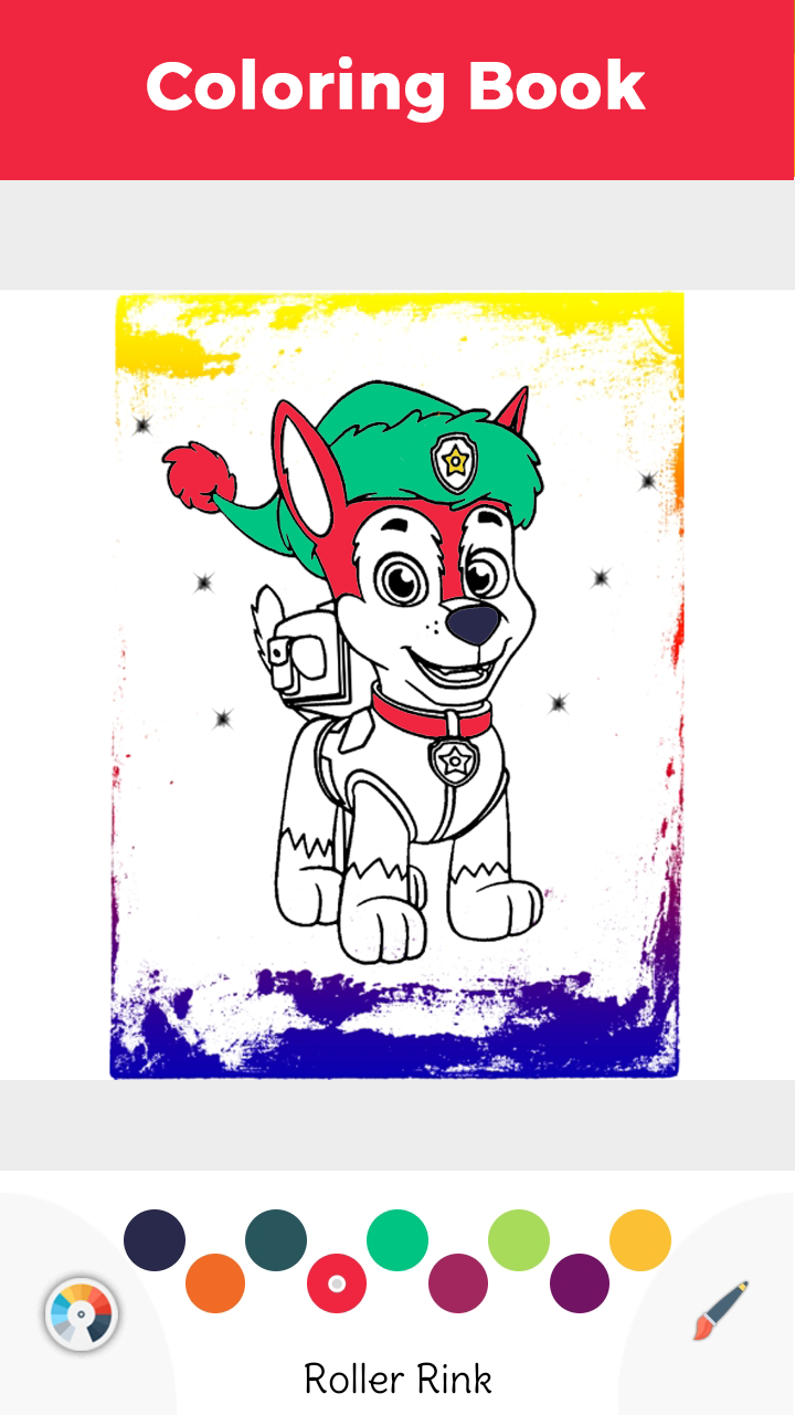Paw Coloring Book Patrol Puppy Cartoon Kids - Aplicativo na Amazon Appstore