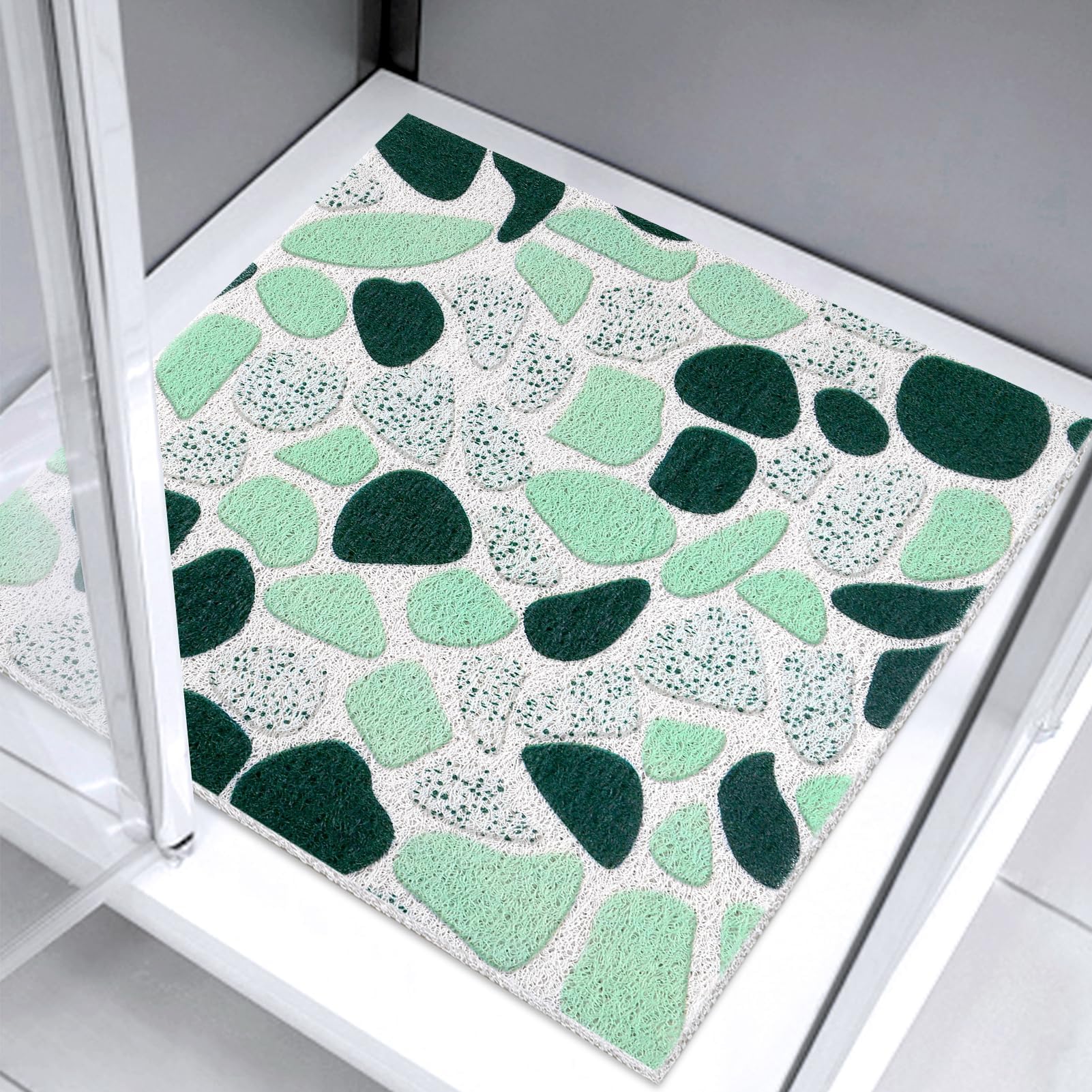 Amazon.com: Square Shower Mat 24x24 Inch Non Slip Bath Mat for Inside ...