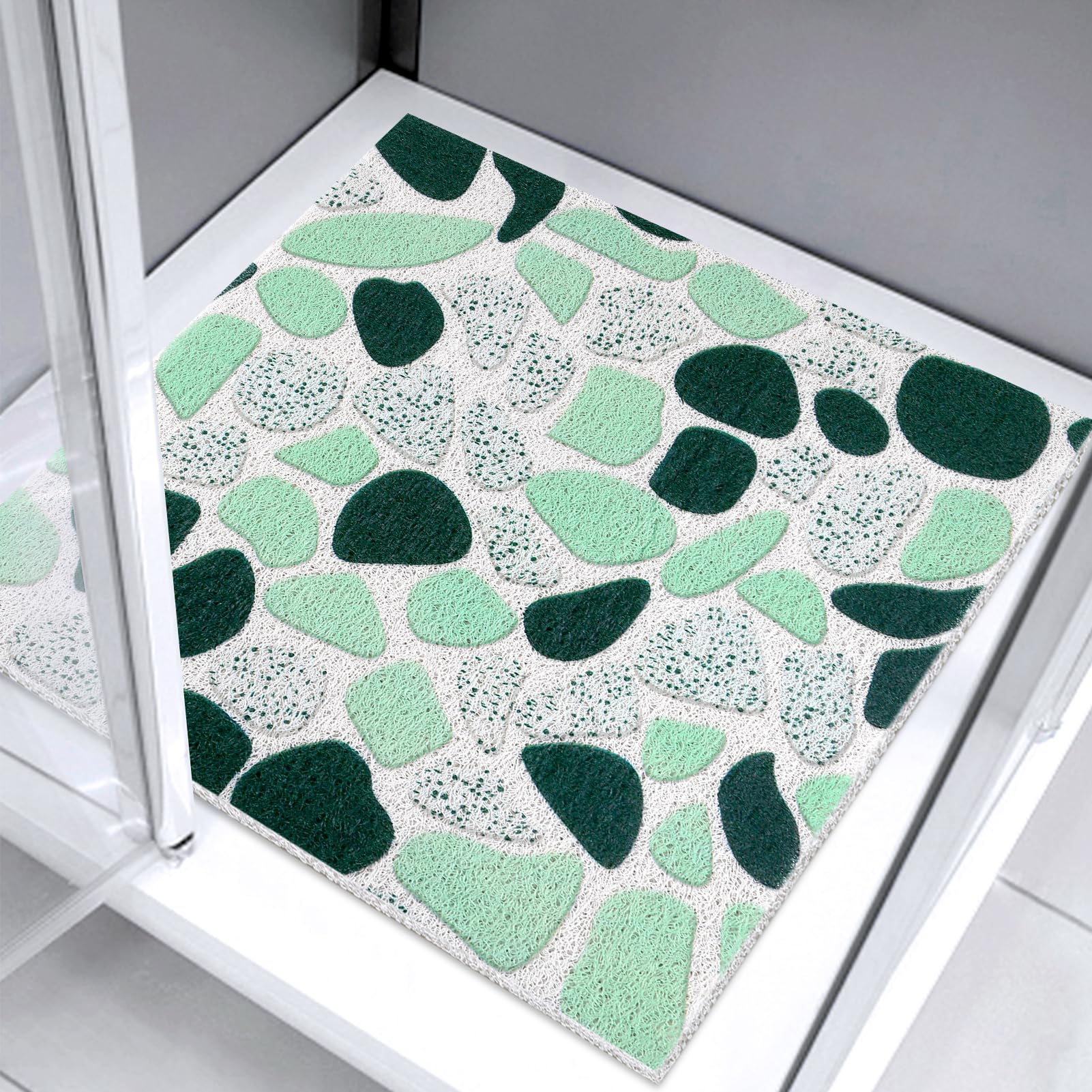 Amazon.com: Square Shower Mat 32x32 Inch Non Slip Bath Mat for Inside ...