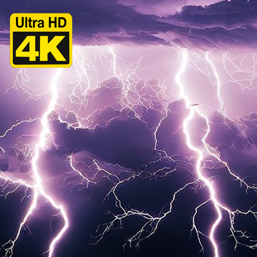 ⚡ Thunder Ambience and Lightning Relaxing Thunderstorm & Rain Ambience ...
