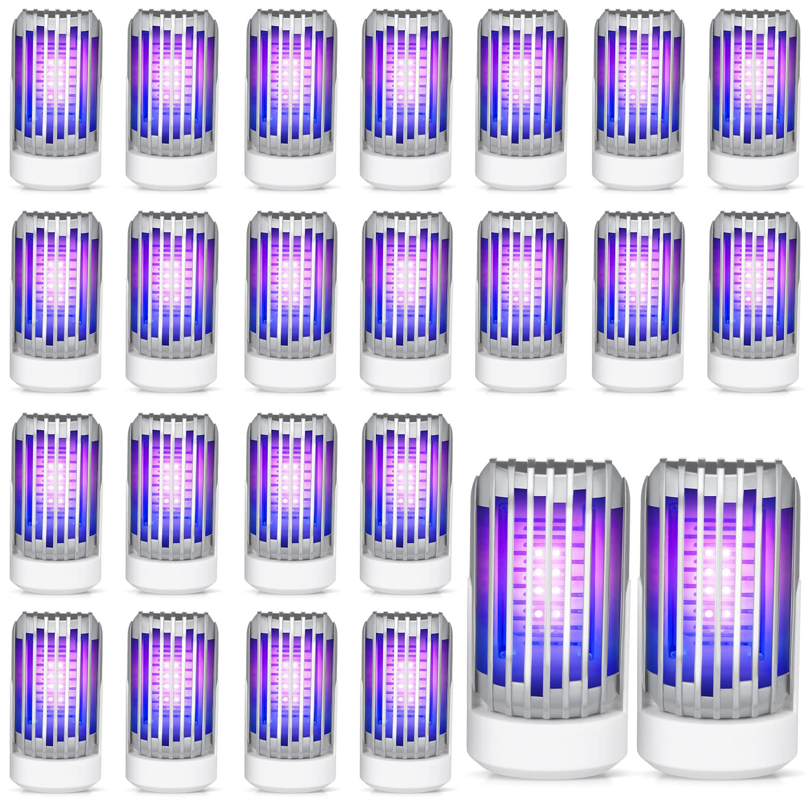 Amazon.com : Qualirey 24 Pcs Indoor Bug Zappers, Electronic Mosquitoes ...