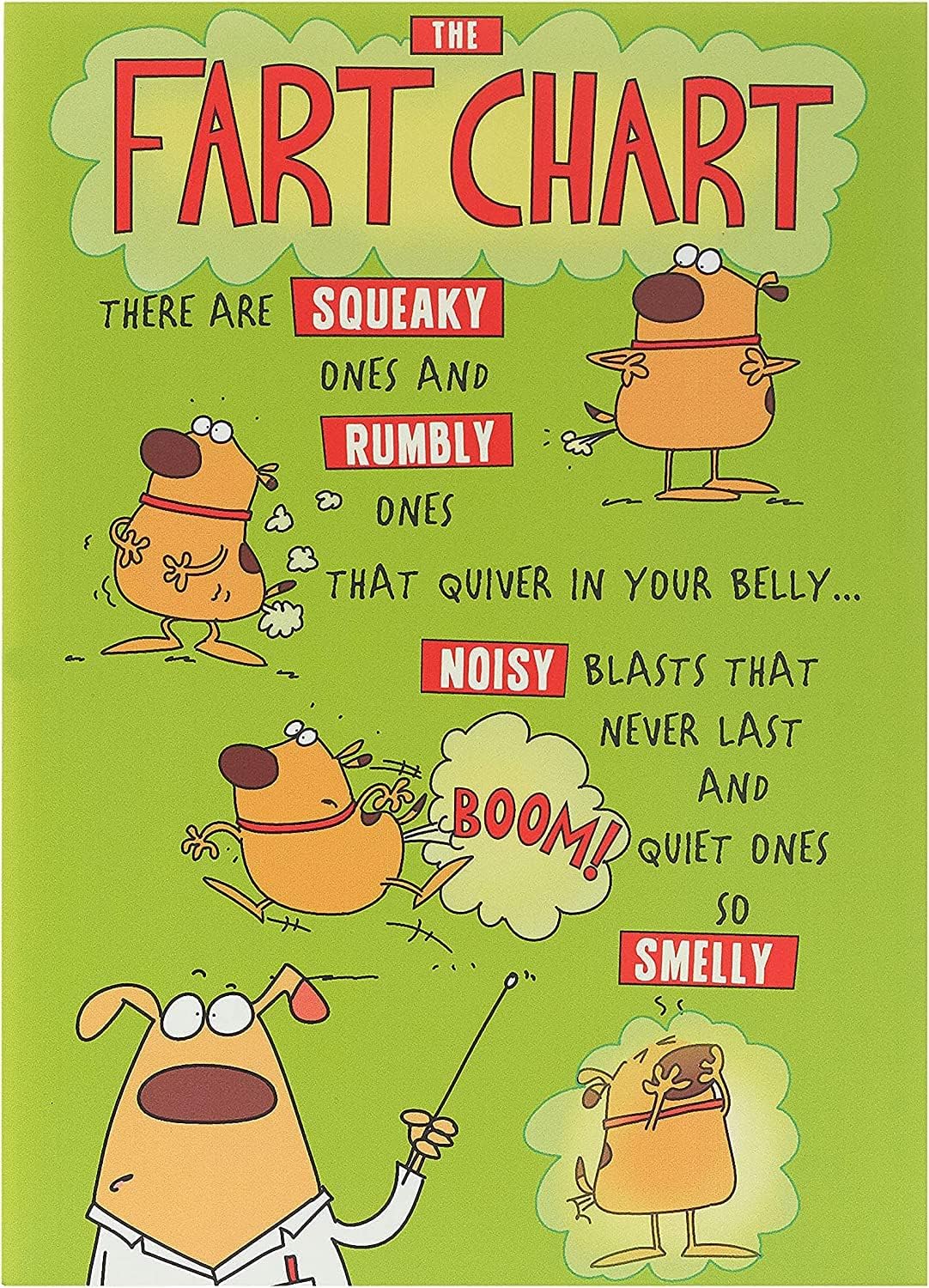 UK Greetings Birthday Card for Him/Friend - Funny Fart Design : Amazon ...
