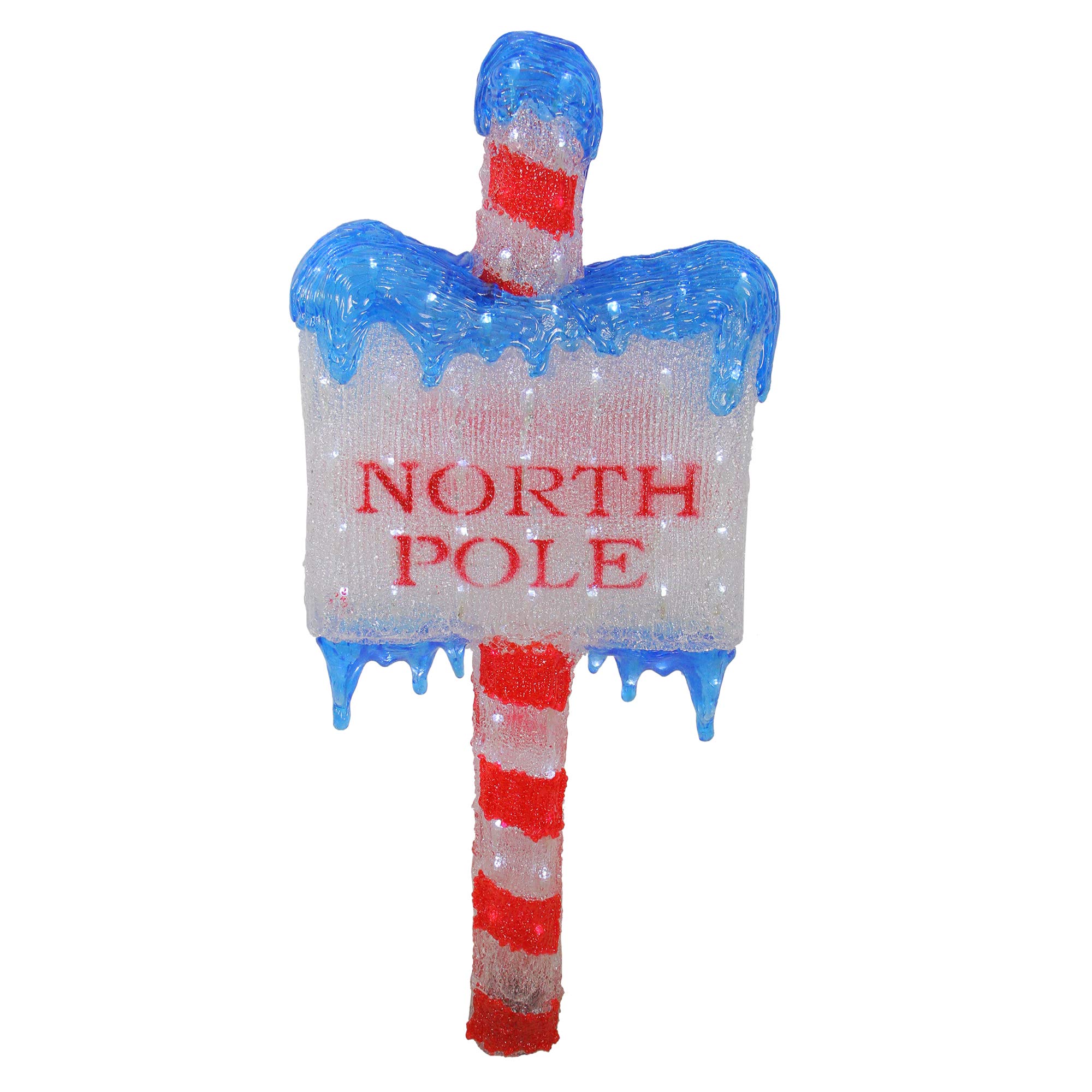 Snapklik.com : Northlight Lighted Commercial Grade Acrylic North Pole ...