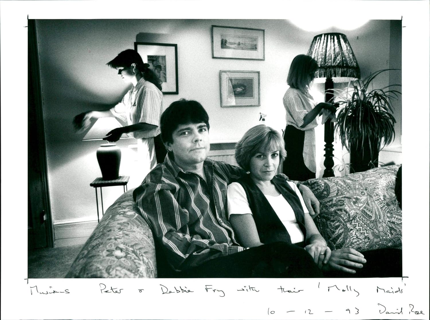 Amazon.com: Peter Fry and Debbie Fry - Vintage Press Photo