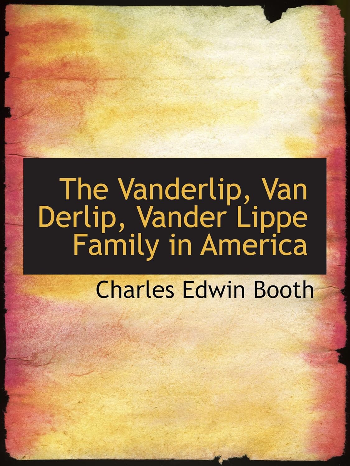The Vanderlip, Van Derlip, Vander Lippe Family in America : Amazon.in ...