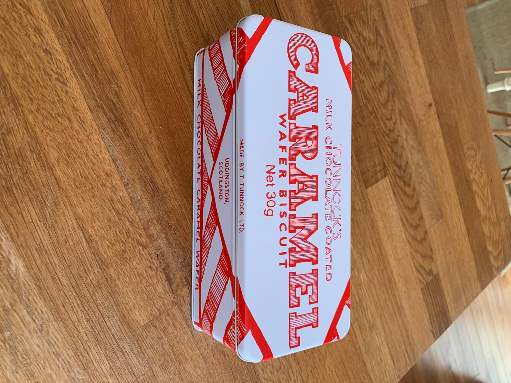 Gillian Kyle Tunnock's Caramel Wafer Tin : Amazon.co.uk: Home & Kitchen