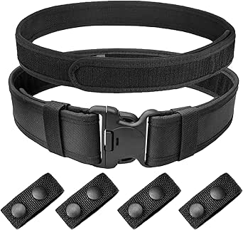 Amazon.com: ZGJINLONG nylon Police Duty Tactical Belt - 2.25" for Law ...