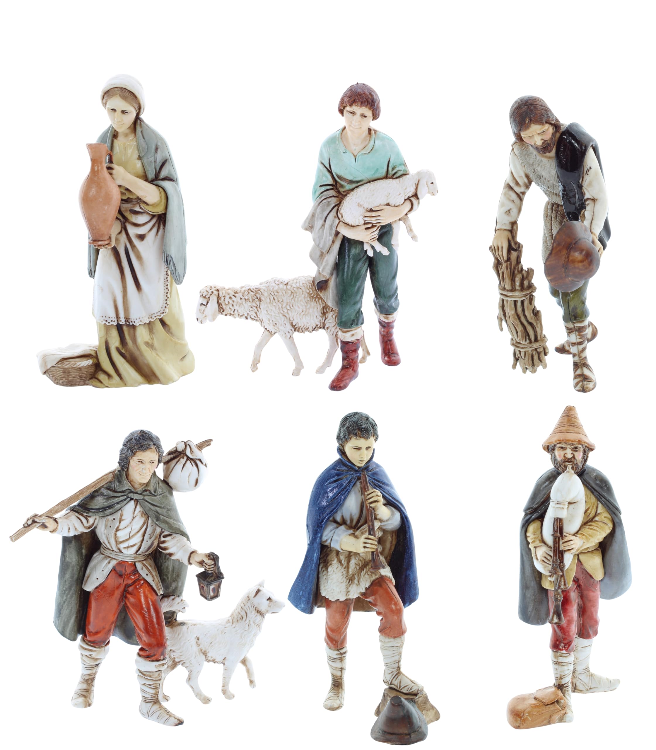 Nativity Scene Nativity Set Animals Animal 12-Piece Unbreakable ...