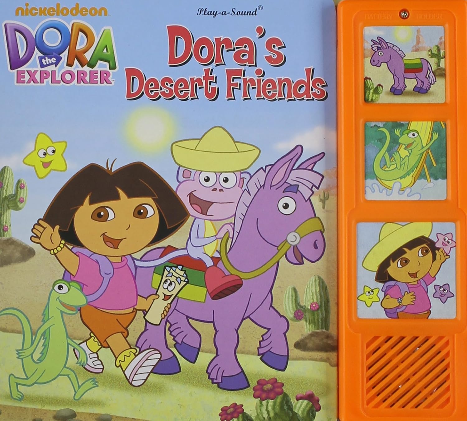 Dora's Desert Friends (Play-a-Sound): Chaplik, Robin: 9781412730969 ...