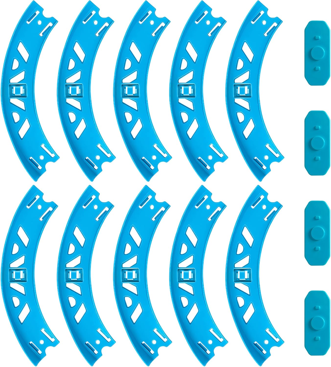 Amazon.com: Replacement Curve Track Set Pieces for Hot Wheels 10-Piece ...