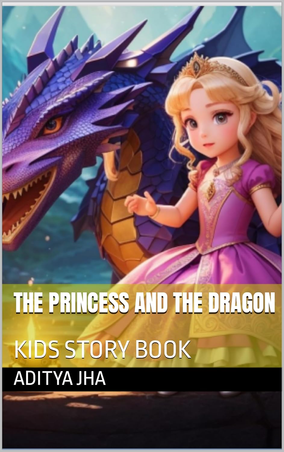 THE PRINCESS AND THE DRAGON: KIDS STORY BOOK eBook : Jha, Aditya ...