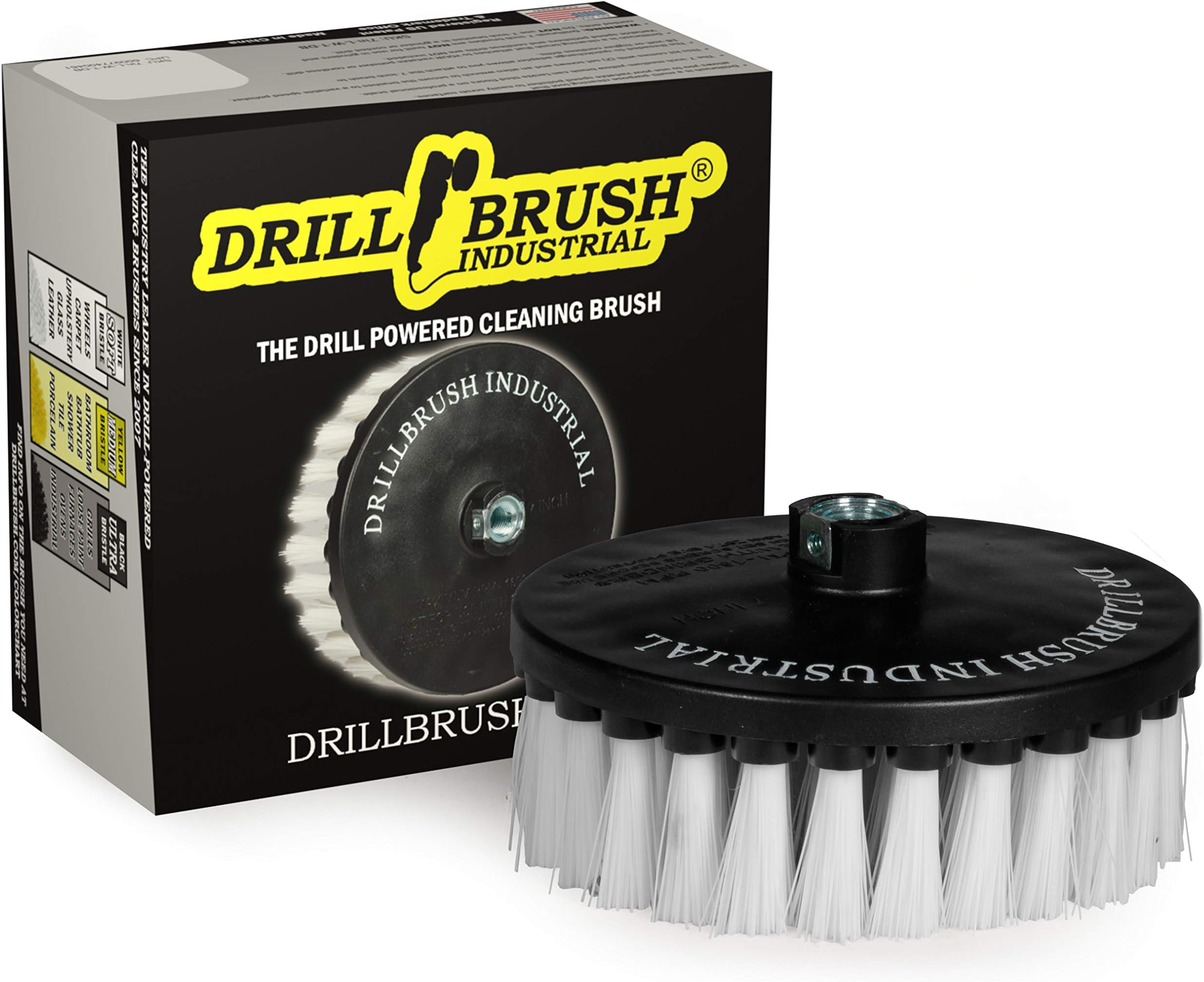 Amazon.com: Nanoskin 3.5" Dia. Direct Mount Rotary Brush - Heavy Duty ...