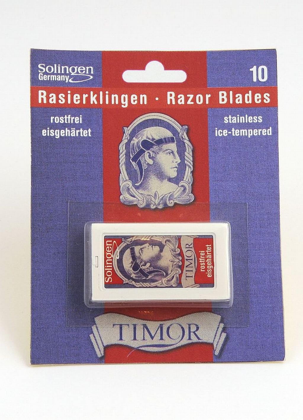 Giesen & Forsthoff Timor Rasierklingen aus Solingen (20 Stück) : Amazon ...