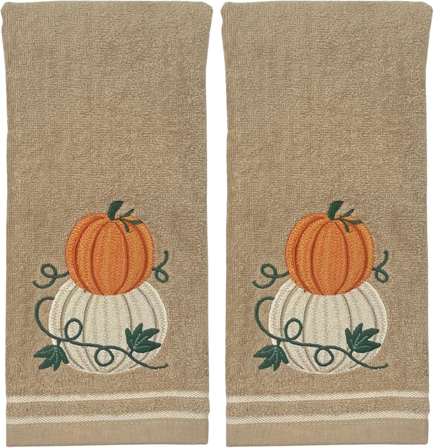 Amazon.com: Serafina Home Autumn Fall Bath Hand Towels Bathroom Decor ...
