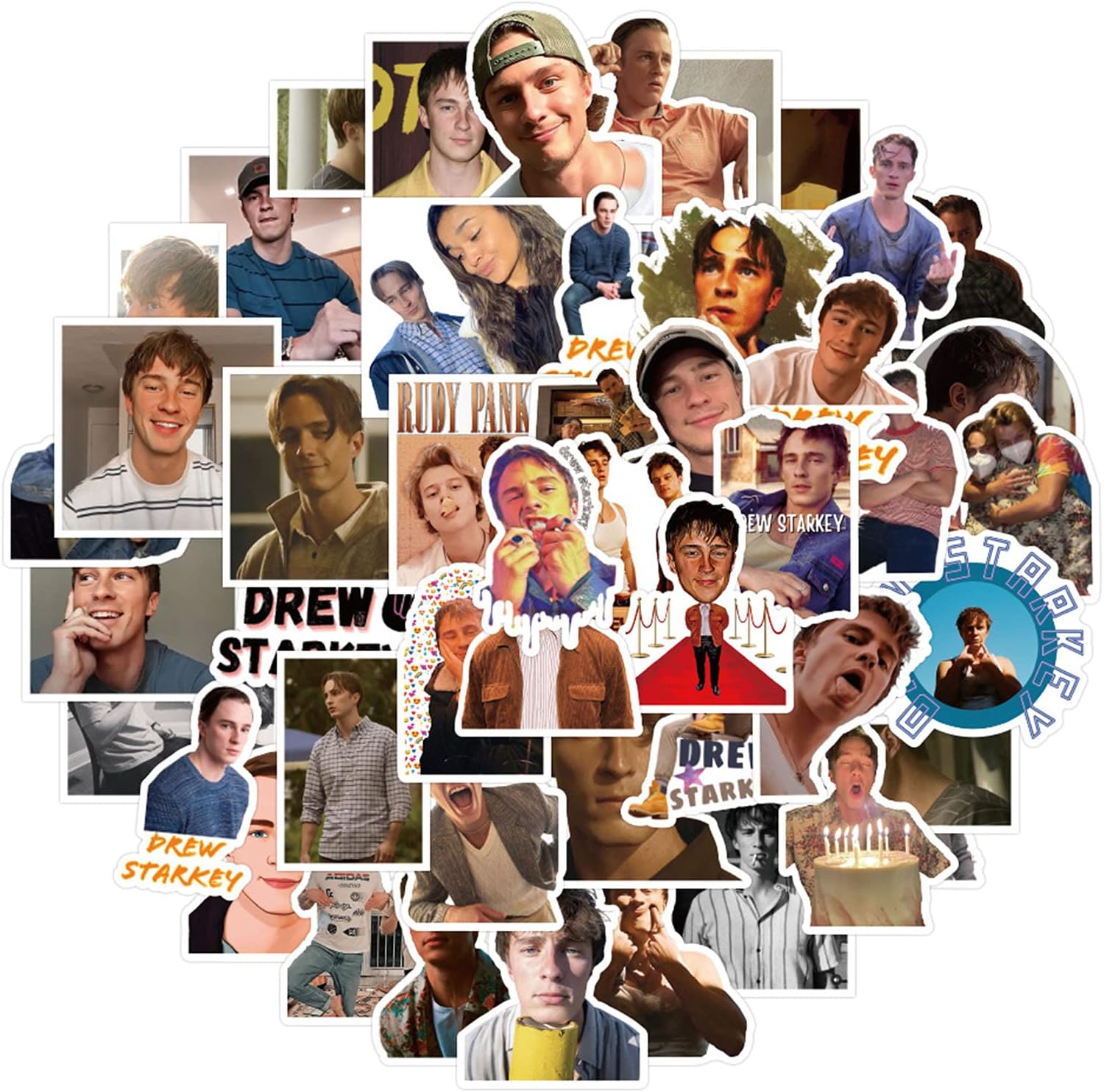 Amazon.com: Drew Starkey Stickers|50pcs| for Teen Girl Laptop, Cool ...