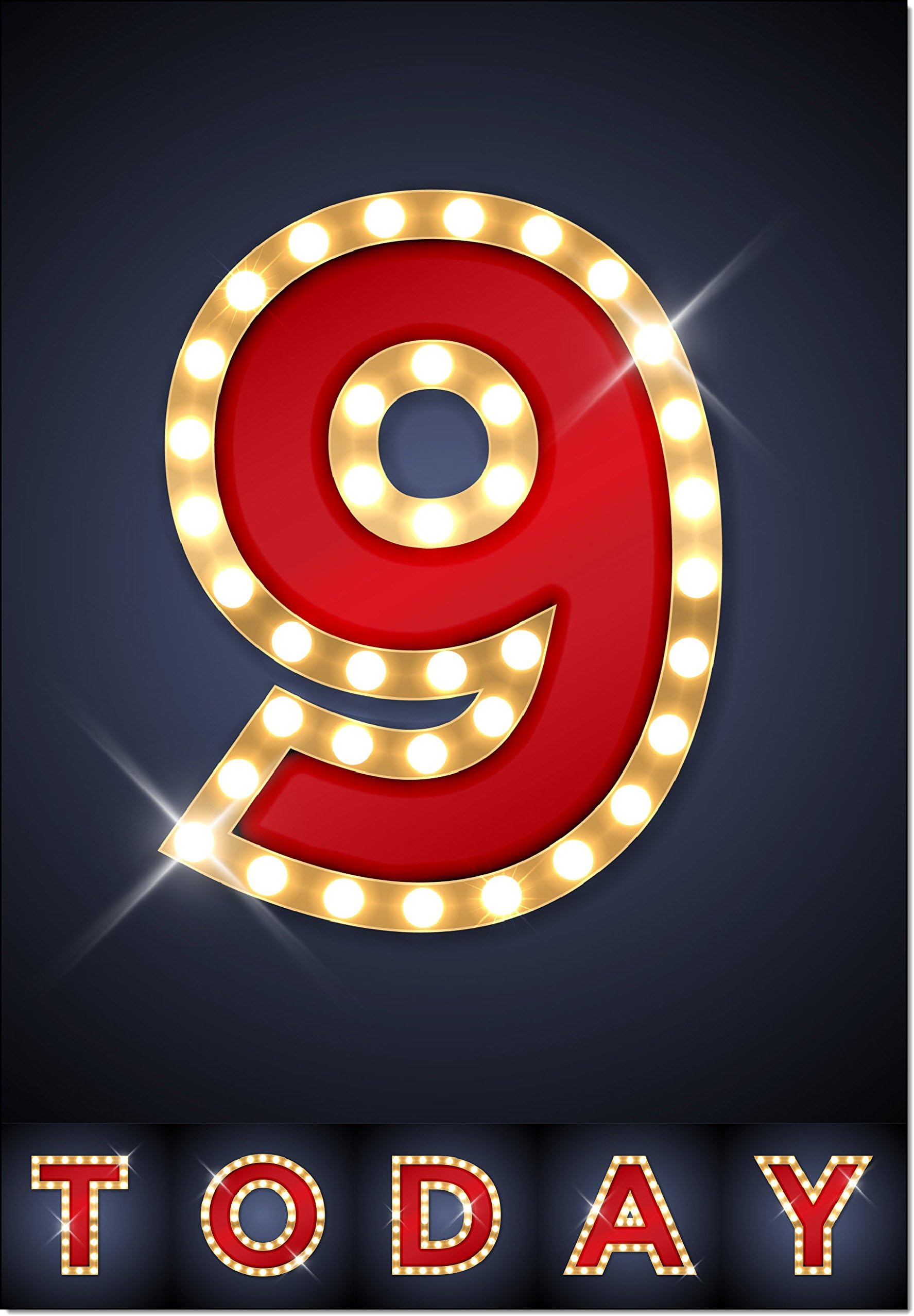 doodlecards 9th Birthday Card Age 9 Boy or Girl - Medium : Amazon.co.uk ...