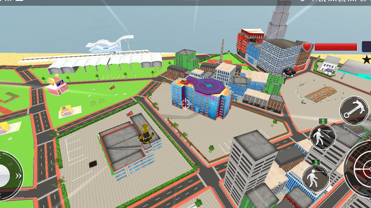 Flying Rope Hero Battle City Fighting Game - App on Amazon Appstore