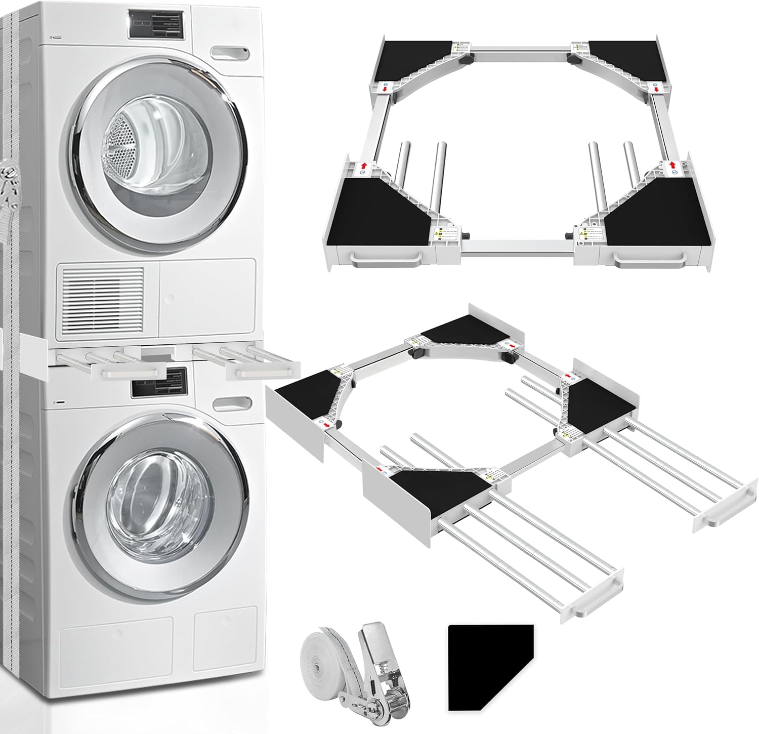 Amazon.com: Washer and Dryer Stacking Kit: Universal Stacking Kit with ...