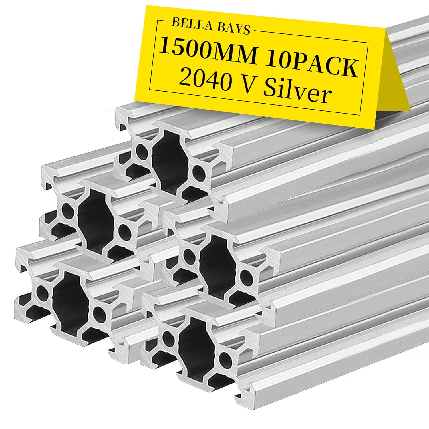 5pcs 2040 V slot Aluminum Extrusion Profile 1500mm 59inch European ...