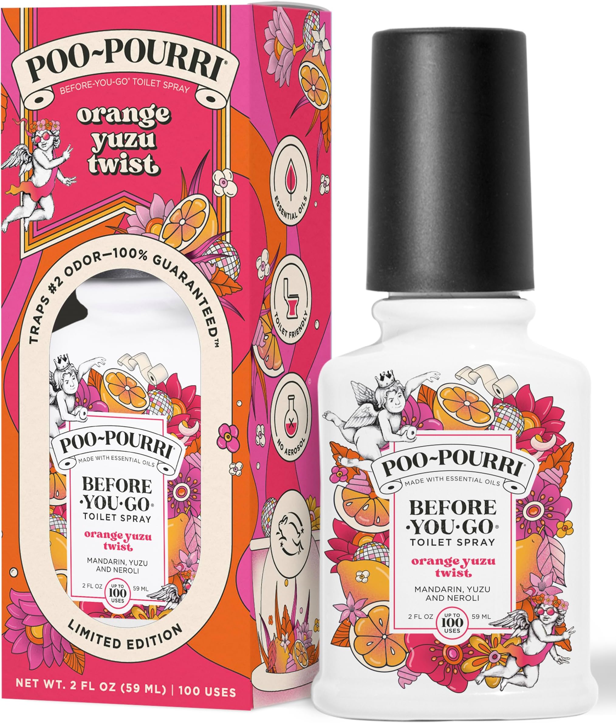 Amazon.com: Poo-Pourri Deck The Stalls Gift Set, Berry and Bright 2 Fl ...