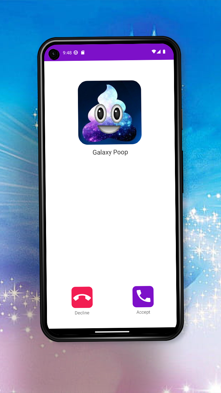 Fake Video Call Galaxy Poop - Video Game Call Galaxy Poop Prank & Chats ...