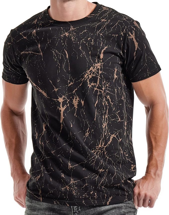 KLIEGOU Mens Hipster Hiphop Tees - Fashion Print T-Shirts | Amazon.com