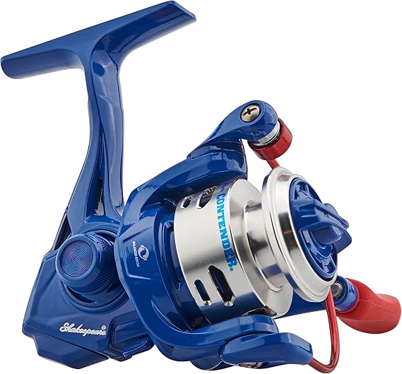Amazon.com : Shakespeare Contender Big Water Spinning Fishing Reel, 20 ...