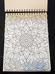 Amazon.com: SOUTHERN LOTUS Relaxing Mandalas Coloring Book Spiral Bound for Adults Mindfulness ...