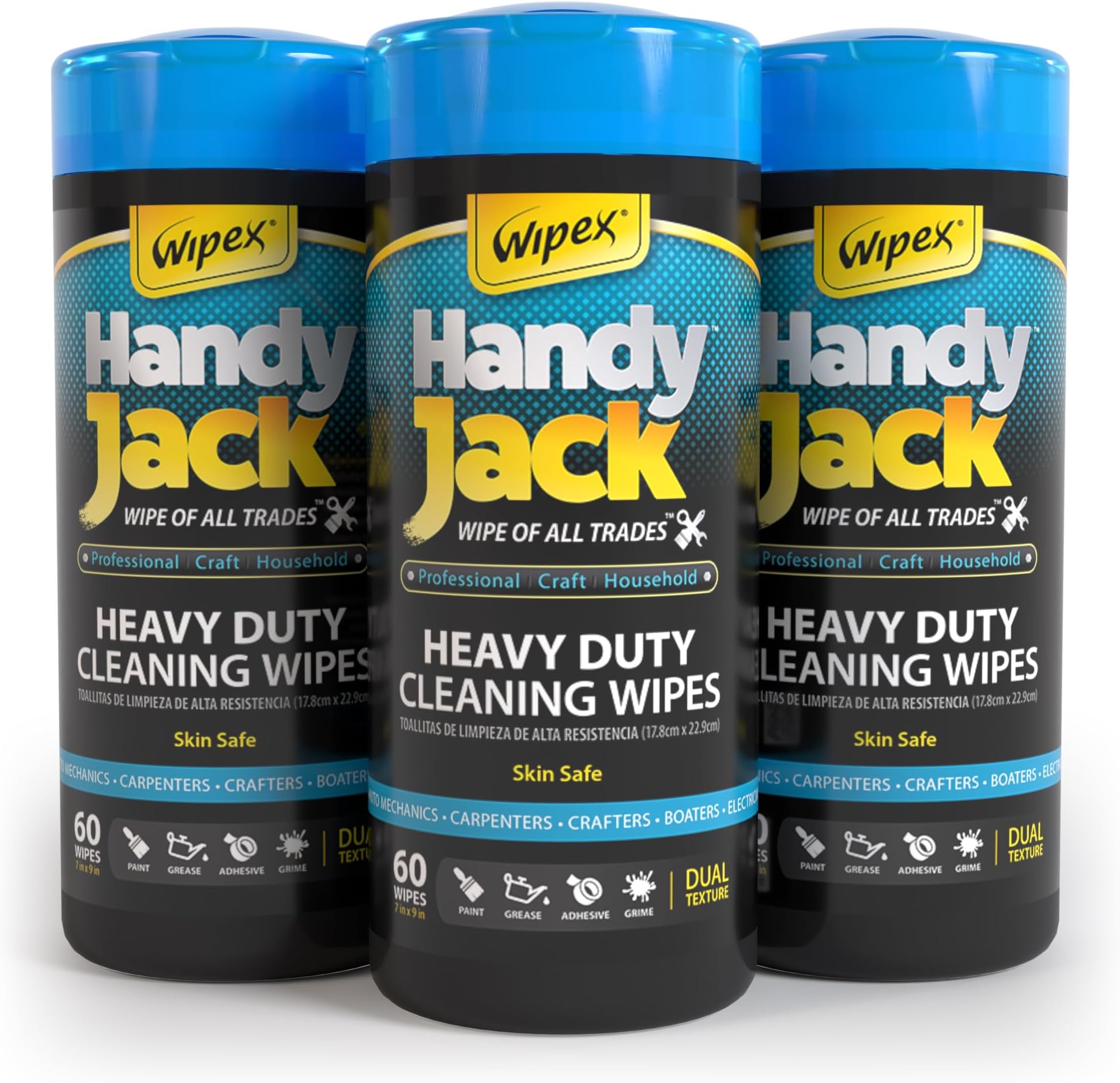 Amazon.com: Big Wipes"Red Top" Heavy Duty Industrial Textured Scrubbing ...