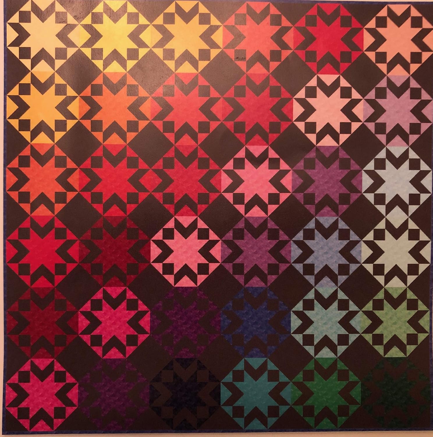 Amazon.com: Riley Blake Designs Crayola Fabric Kaleidoscope Quilt Kit ...