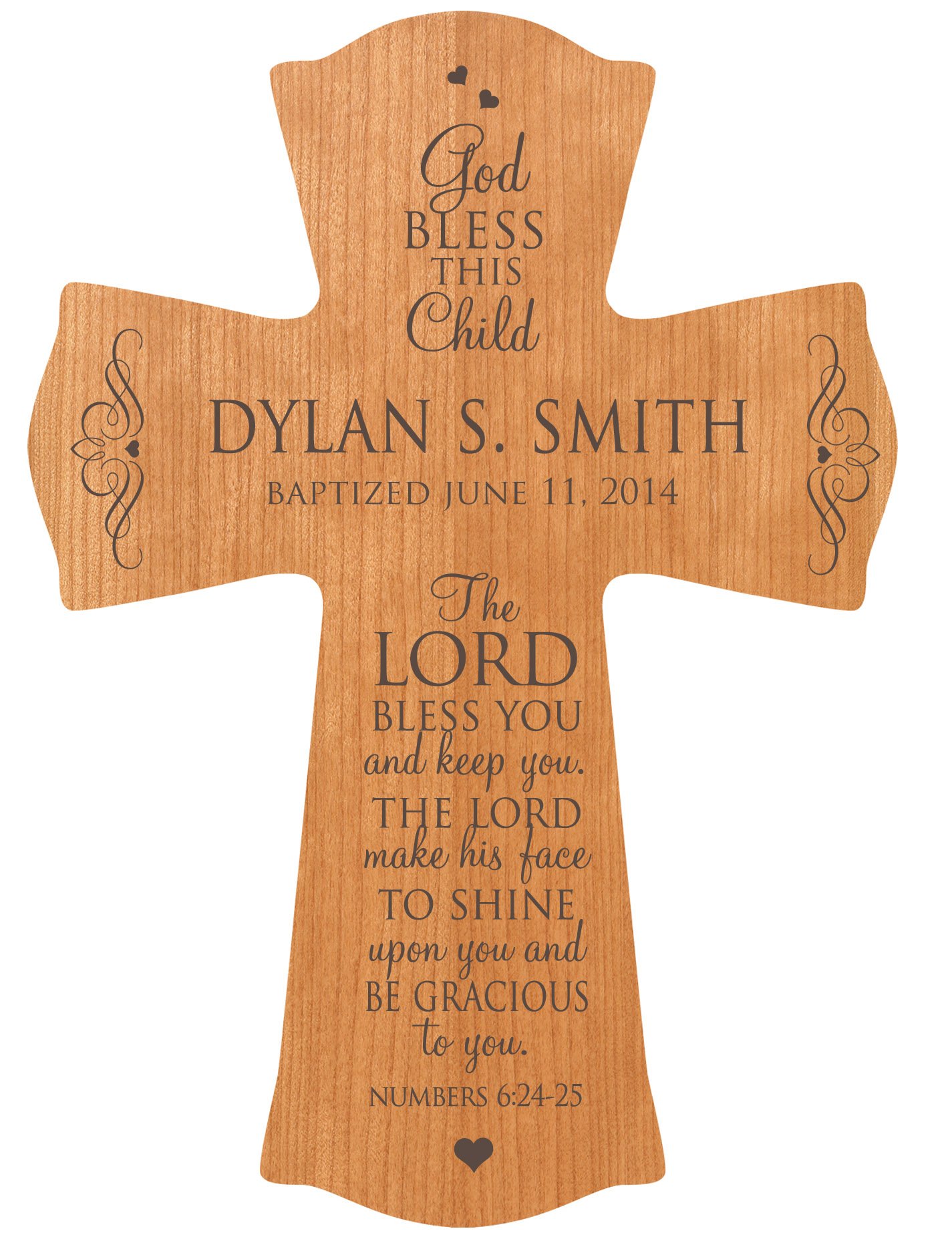 Cruz De Bautismo Personalizada Con Soporte ᴀᴍᴇʟɪᴇ | ᴜɴᴀ
