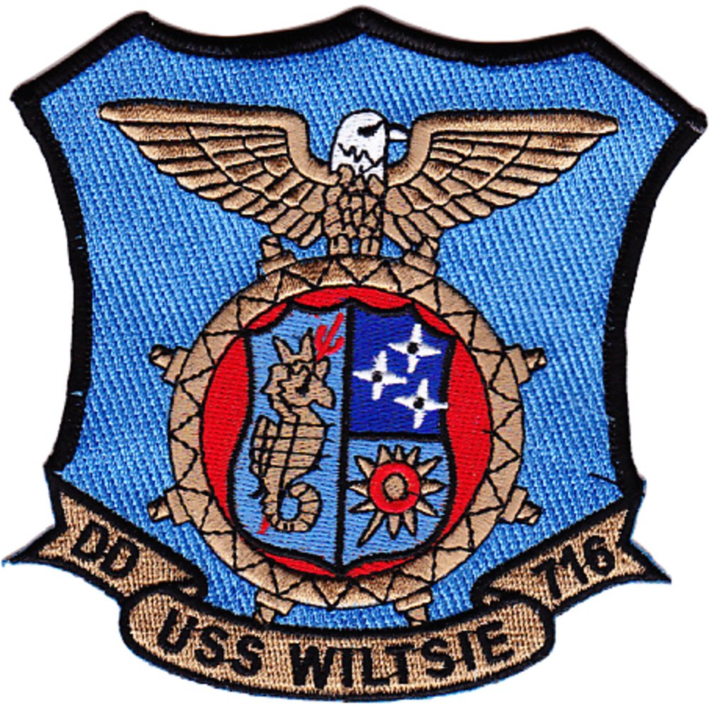 Amazon.com: USS Wiltsie DD-716 Destroyer Patch : Clothing, Shoes & Jewelry
