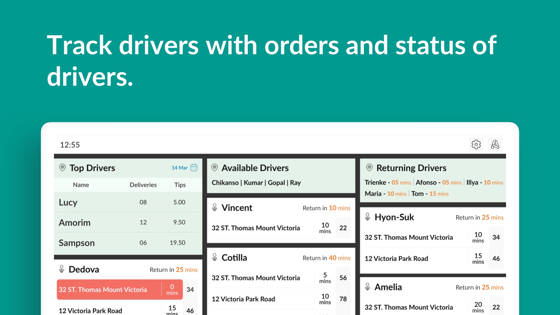 Driver Status - App on Amazon Appstore