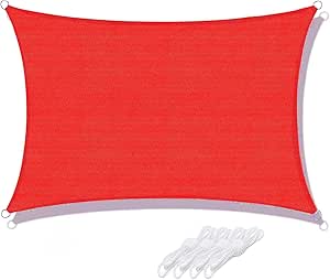 Amazon.com : Outdoor Patio Sun Shades Sail Canopy - Sunscreen Awning ...