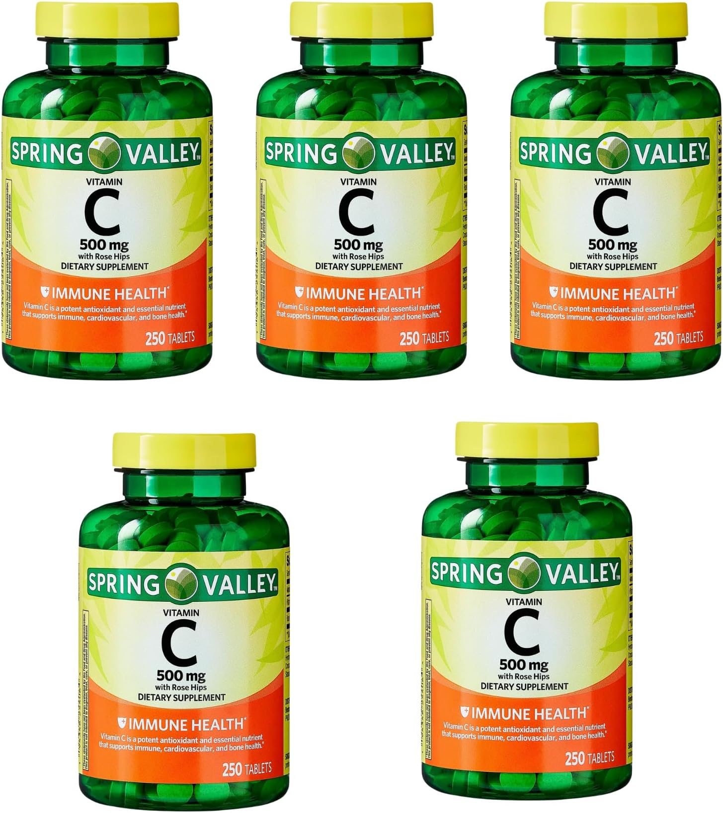Amazon.com: Spring Valley Zero Sugar Vitamin C Gummies Dietary ...