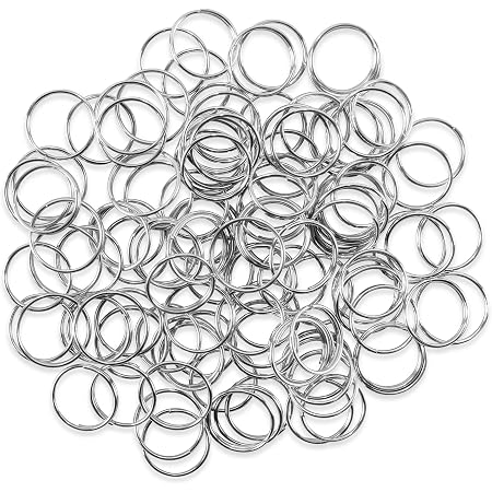 Amazon.com: 50 Nickel Plated Split Rings 16mm 5/8"