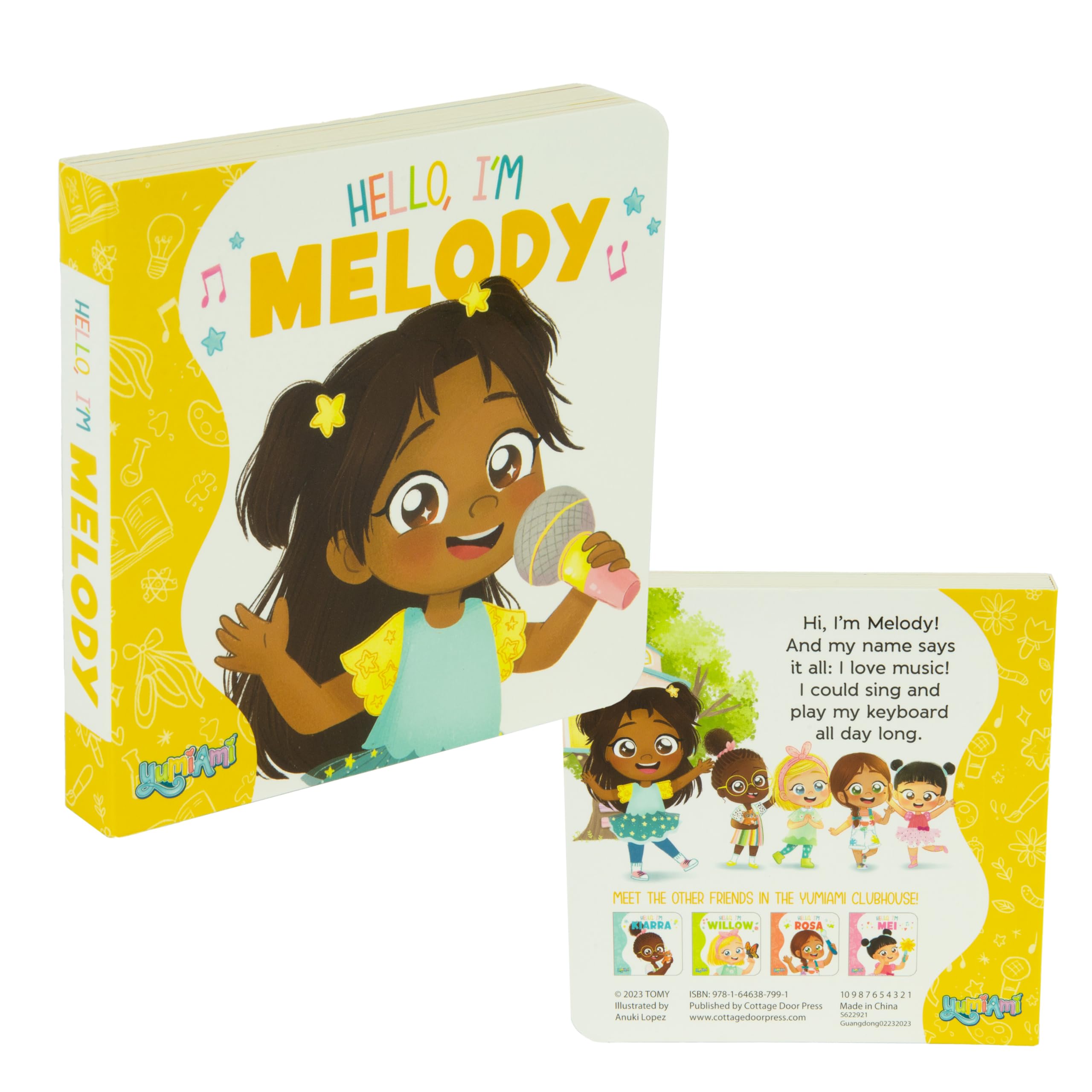 Snapklik.com : YumiAmi Soft Plush Doll - Melody - Educational Rag Doll ...